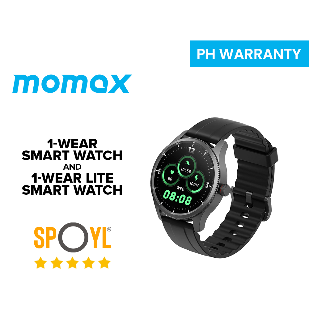 Momax 1-Wear Smart Watch / 1-Wear Lite Smart Watch by Spoyl | Shopee ...
