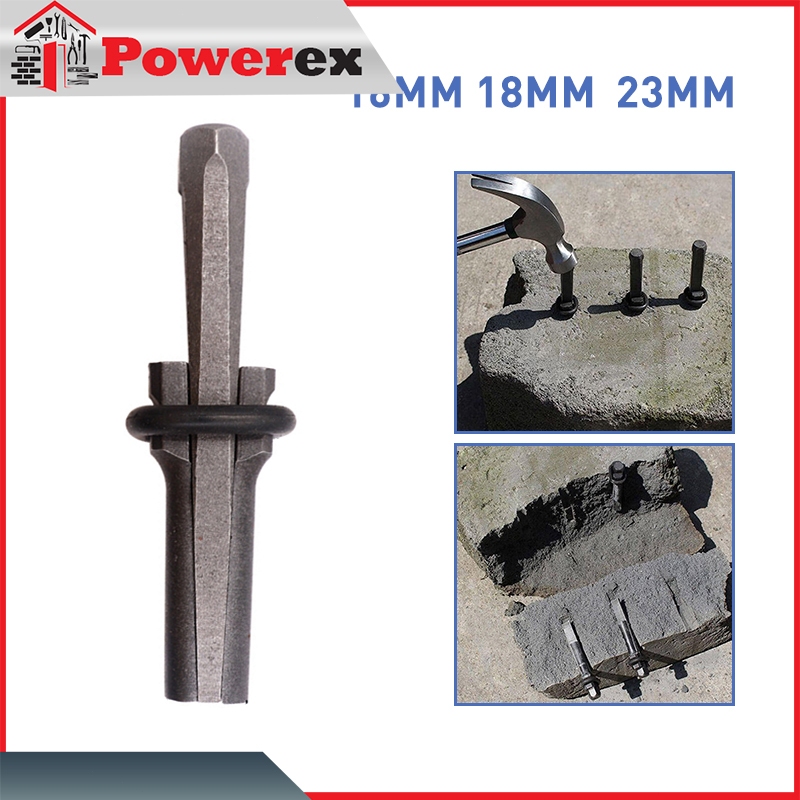 Stone Splitter 16/18/23mm Concrete Rock Stone Splitter Tools Plug ...