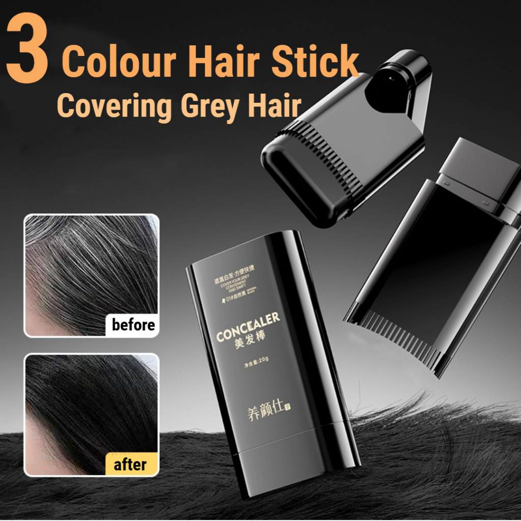 Hair Color Stick Waterproof and Sweat-proof No Smudge Disposable Hair ...