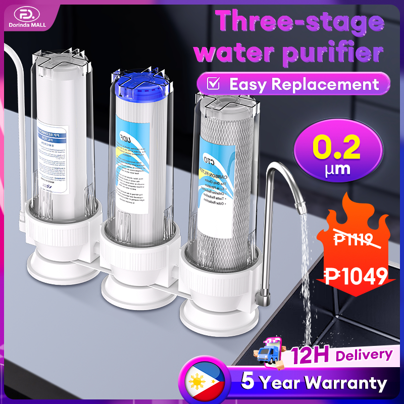 TIXX 3 in 1 Water Filter Water Purifier Faucet For Drinking Leak-proof ...