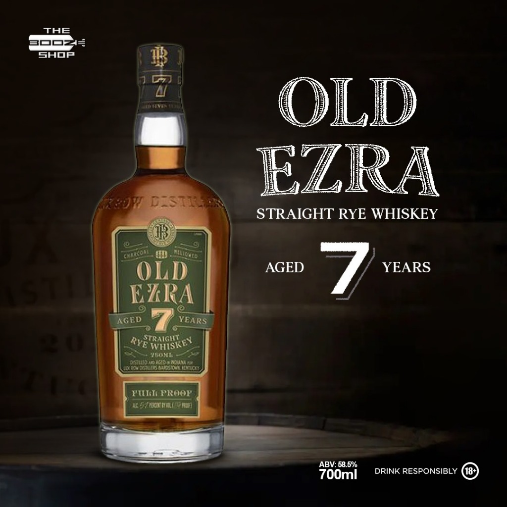 Old Ezra 7 Year Old Straight Rye Whiskey 700ml | Shopee Philippines