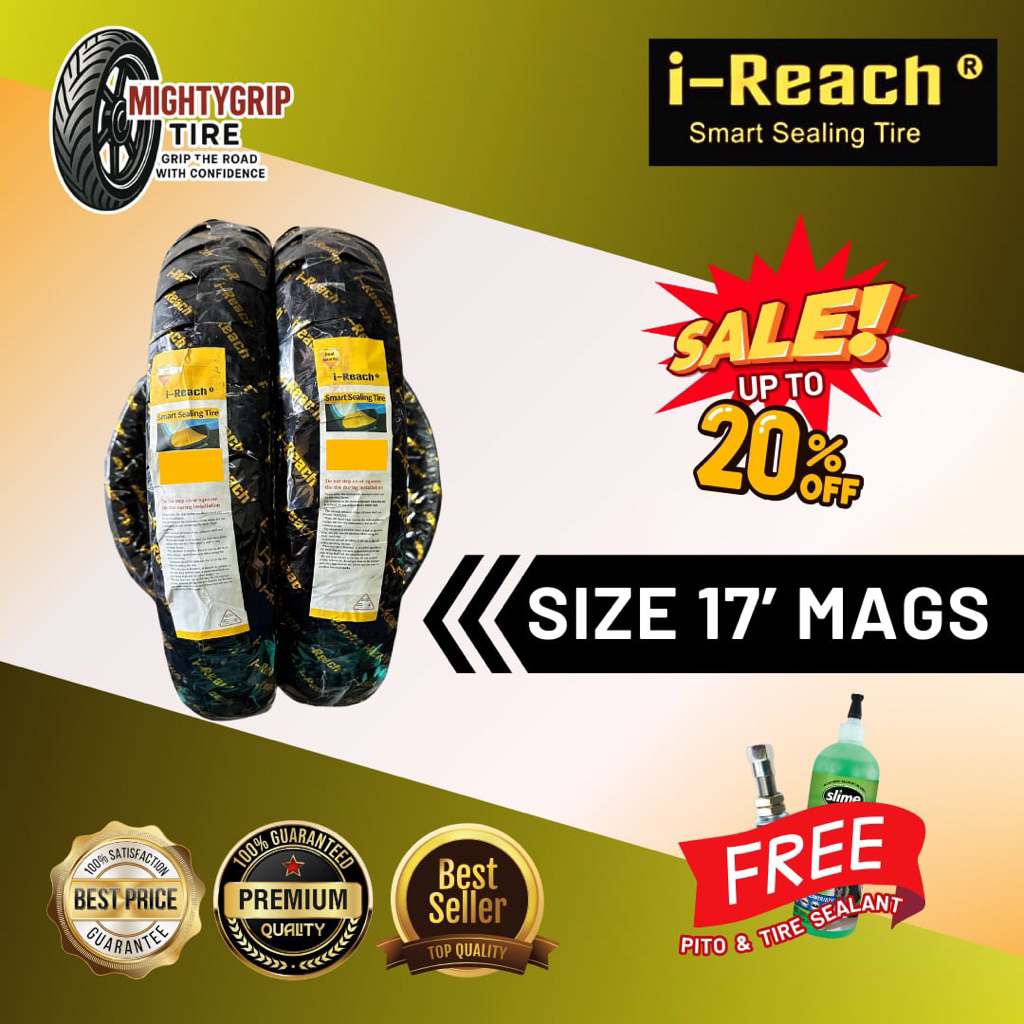 IREACH SMART TIRE Size 17’ MAGS | Shopee Philippines