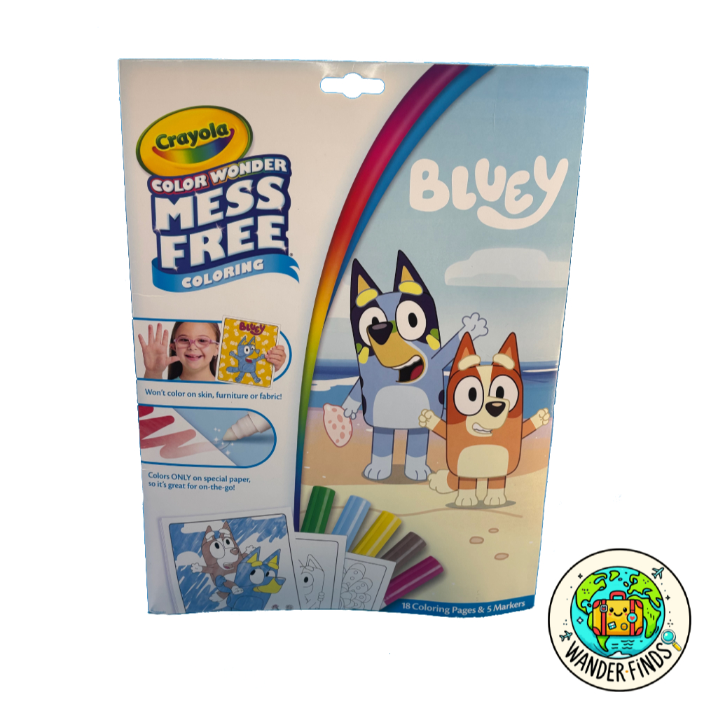 Bluey Mess-Free Colouring Kit by Crayola | Shopee Philippines