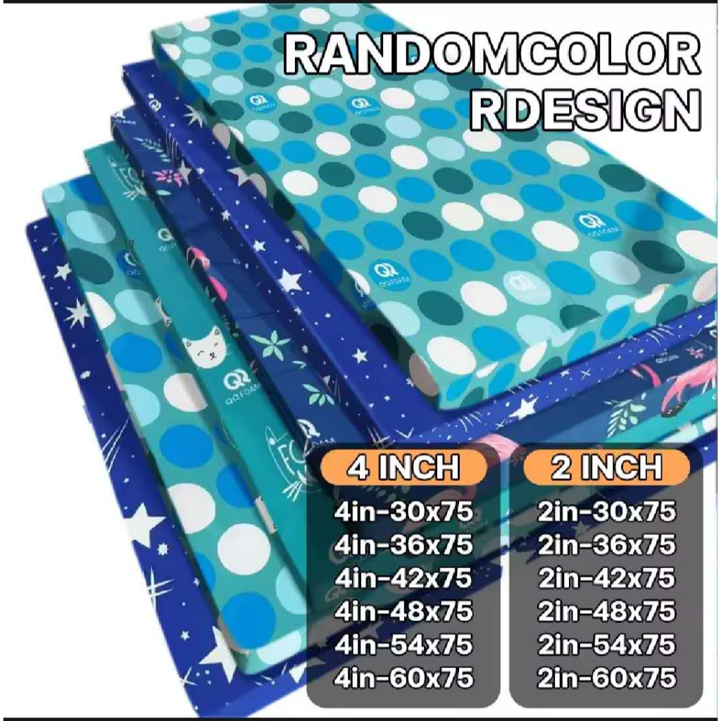 QQ Foam thick 100% ORIGINAL ( Single / Double / Queen / Family ...
