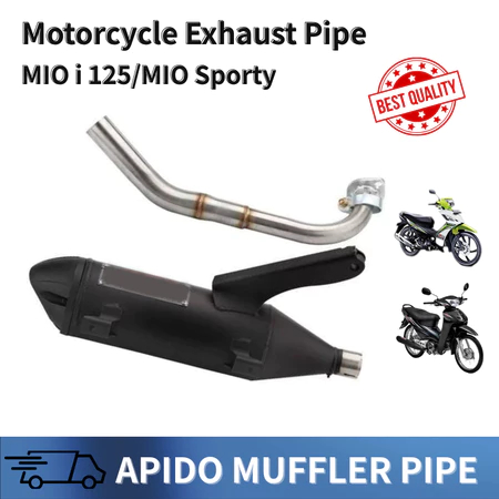 Mio Sporty Pipe For V3 Pipe Muffler 1 Set Mio i125 /Soul i125 ...