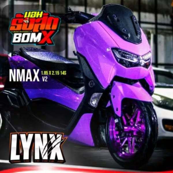 Bom Rangsit BomX Lynx Cnc Mags NmaxV1/V2 2020 Star Mags 14s 5 Spokes ...