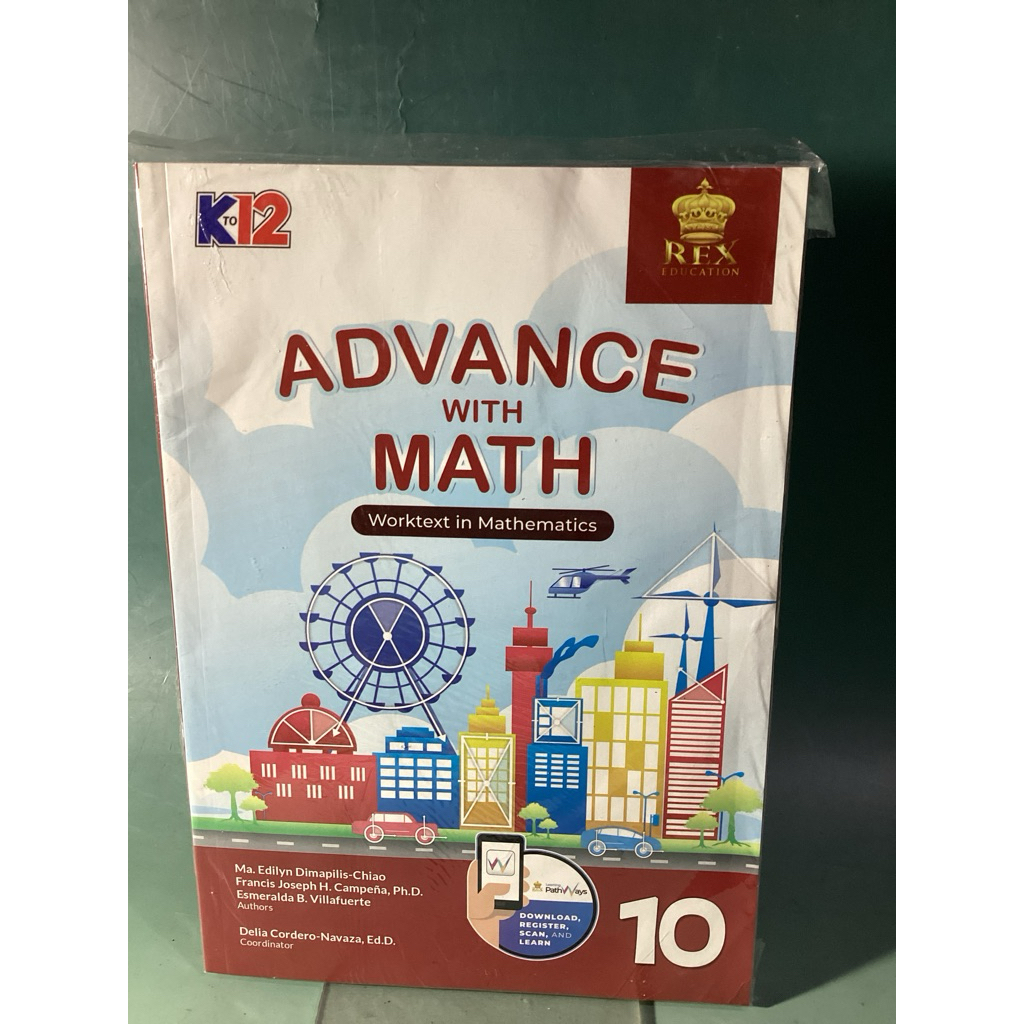 ADVANCE WITH MATH 10(Worktext in Mathematics) | Shopee Philippines