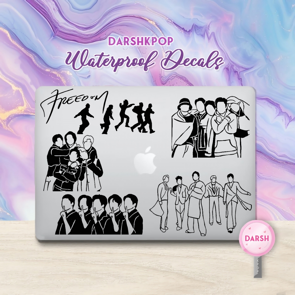 SB19 Group Waterproof Decal Collection 2 Sticker for Car, tumbler ...