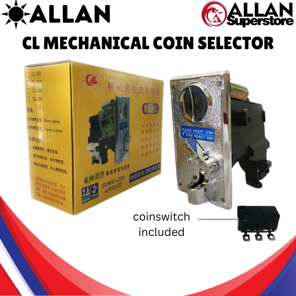 Allan Superstore High Quality Mechanism Coin Selector Mechanical CL ...
