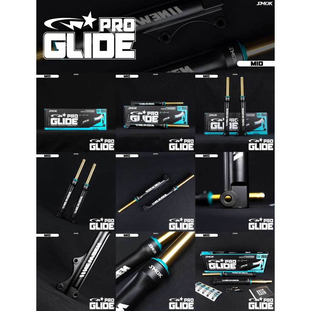 SMOK GLIDE-PRO SHOCK ASSEMBLY FOR WAVE100-125 CLICKV1-V3-150 SNIPER150 ...