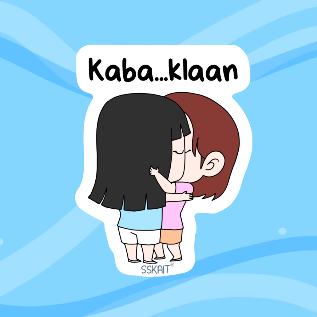 SSKAIT Kabaklaan Funny Mood Waterproof Die cut Sticker | Shopee Philippines