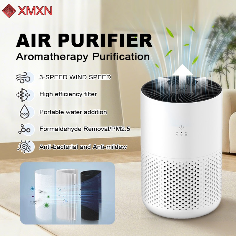 XMXN Air Purifier HEPA H13 Filter CADR Smart Auto Mode Low Noise ...