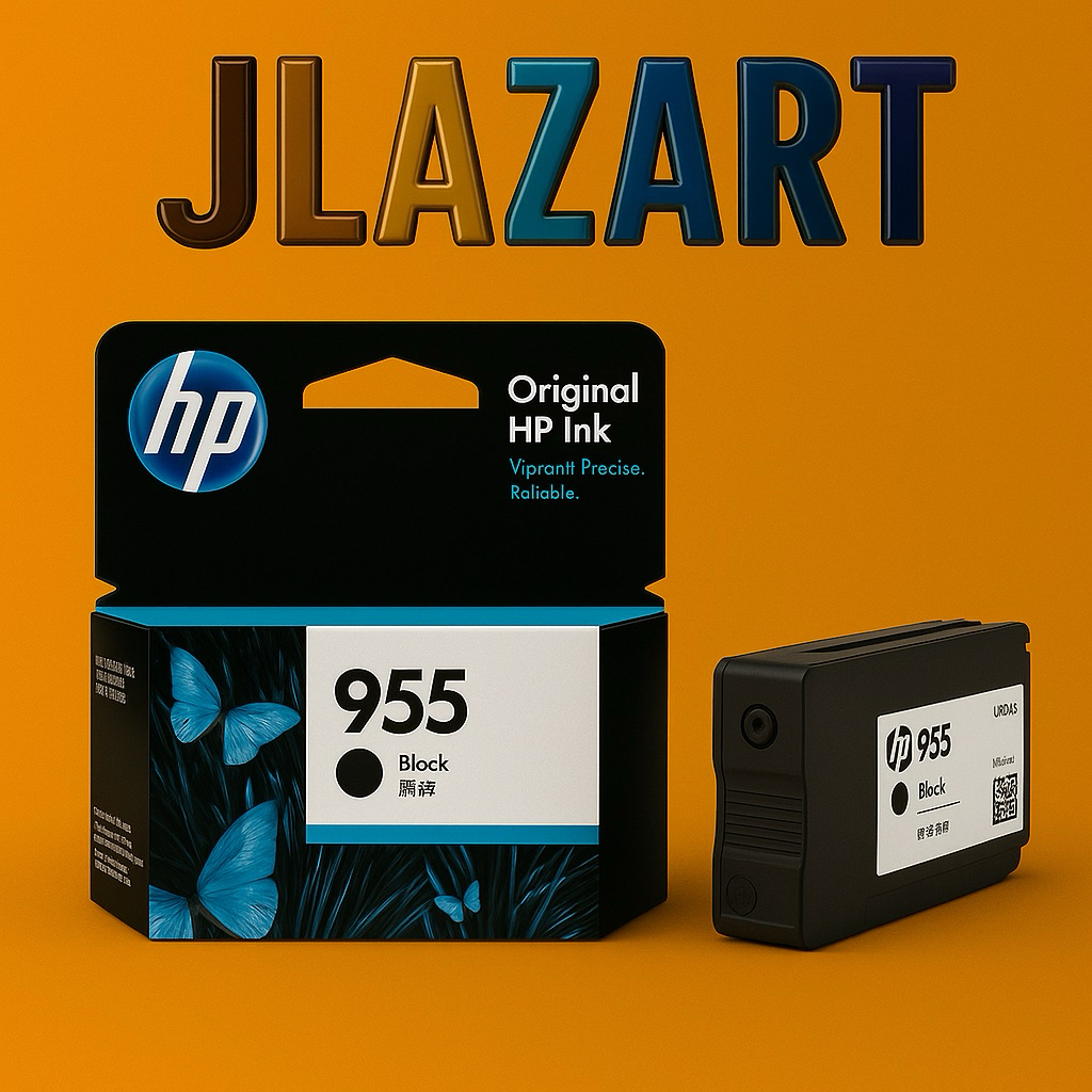 HP 955 Black Original Ink Cartridge (L0S60AA) HP OfficeJet Pro 8210 ...