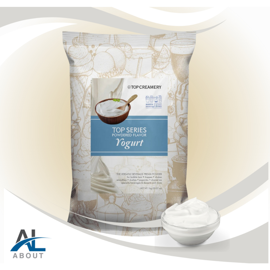 TOP Creamery Yogurt Flavor Powder 1kg | Shopee Philippines