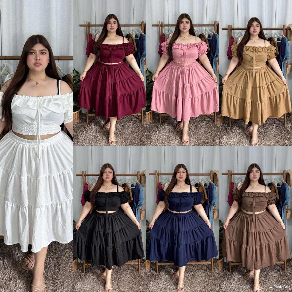 PLUS SIZE: NATASHA COORDINATES | Shopee Philippines