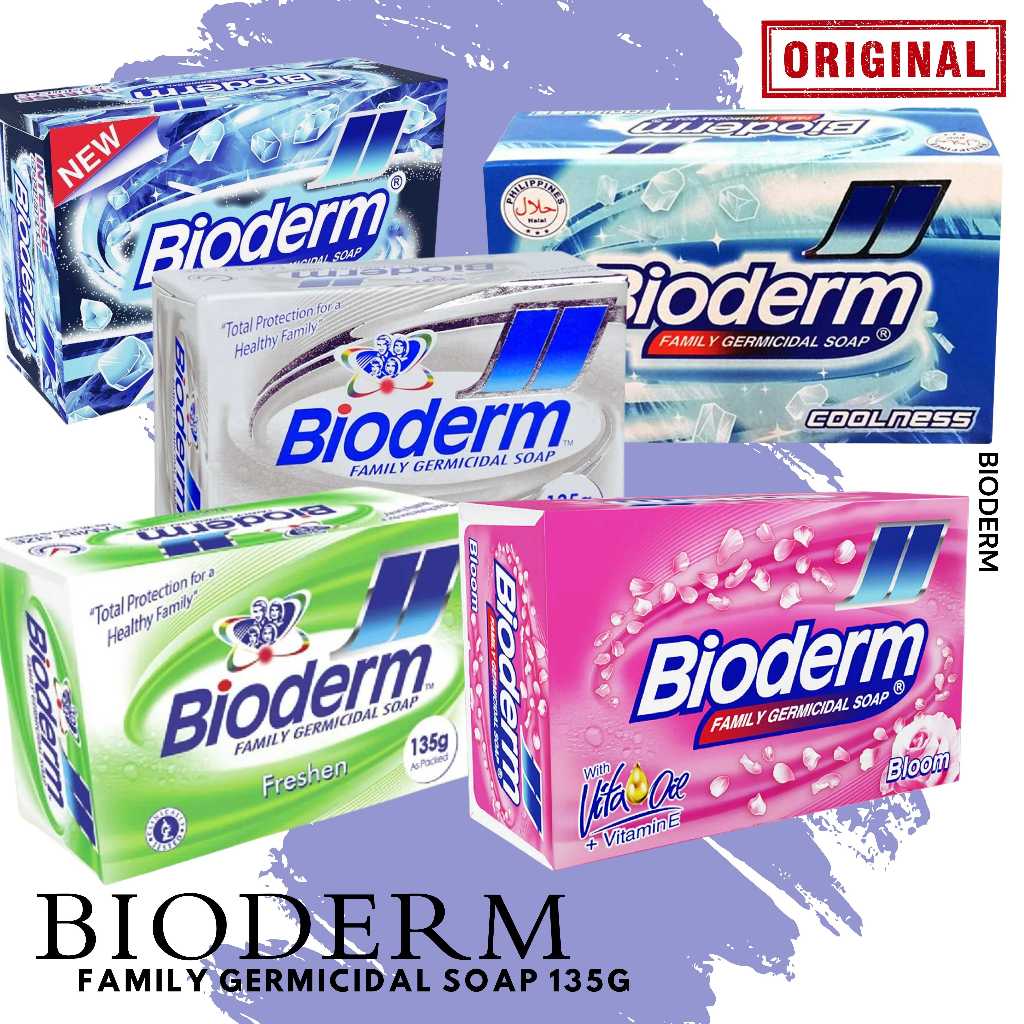 Bioderm Family Germicidal Soaps Bloom, Freshen, Coolness, Pristine, and ...