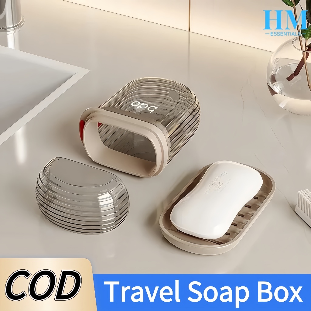 Travel Soap Box With Lid, Sealed For Draining, Portable Soap Box For ...