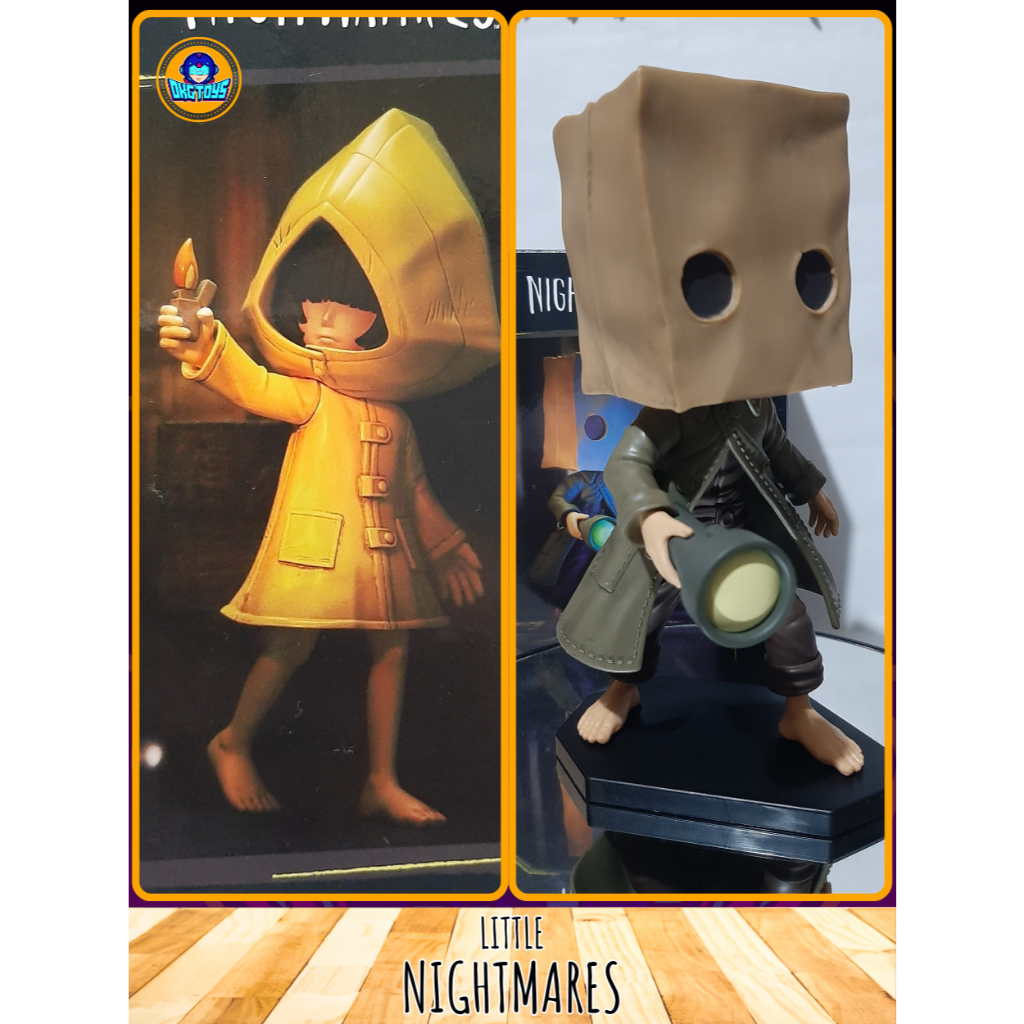 LITTLE NIGHTMARES I - II - Six - MONO - FIGURES AUTHENTIC | Shopee ...