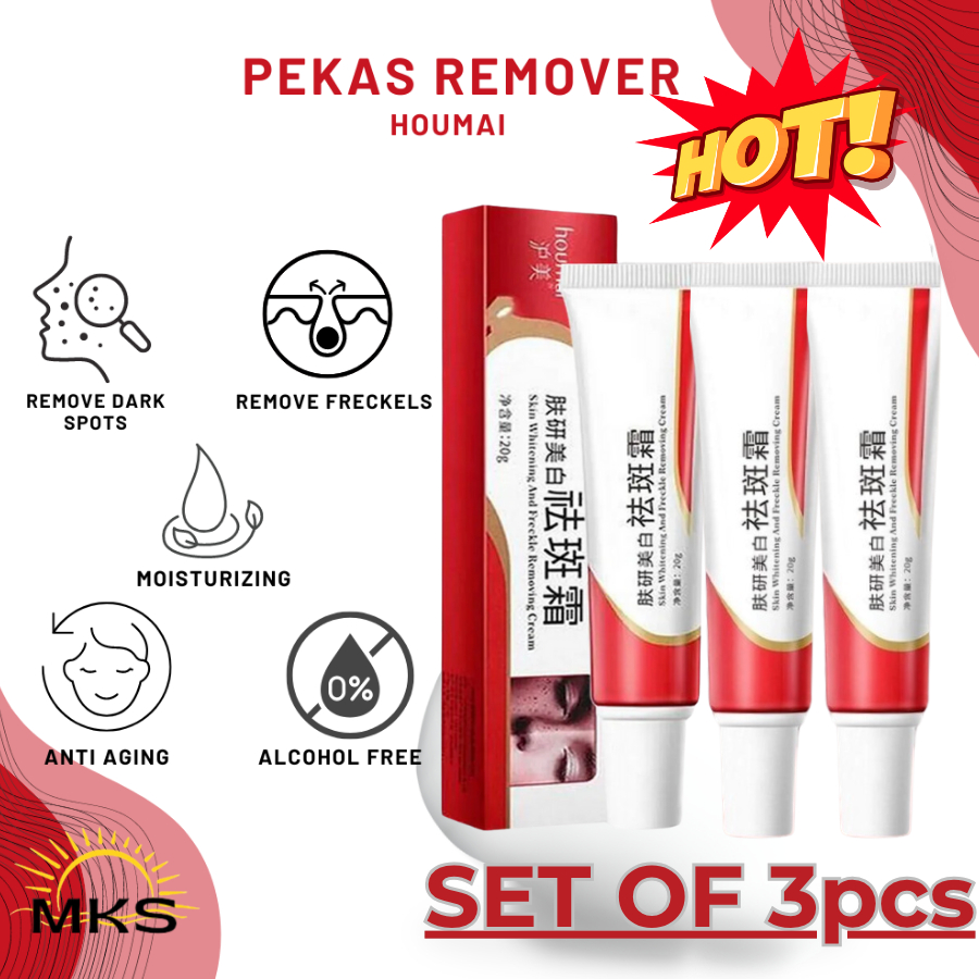 Pekas Remover Effective Melasma Cream 20g Anti Freckle Collagen Skin ...