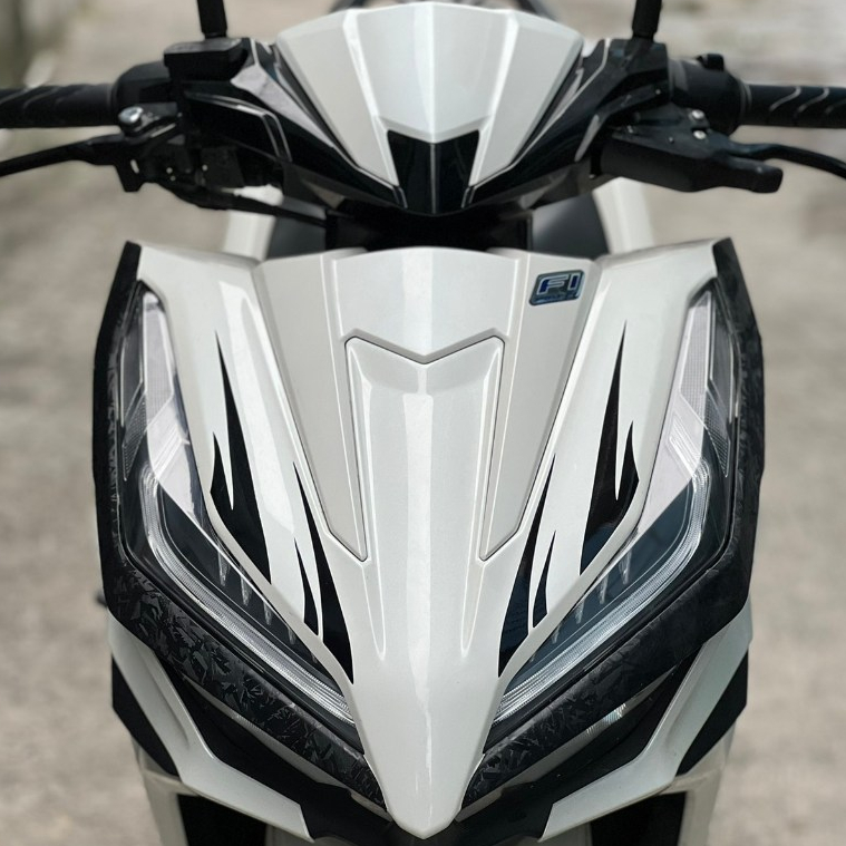 (Design 1)Front Accent Decals Cut-Out for HONDA CLICK V3 (NEW DESIGN ...