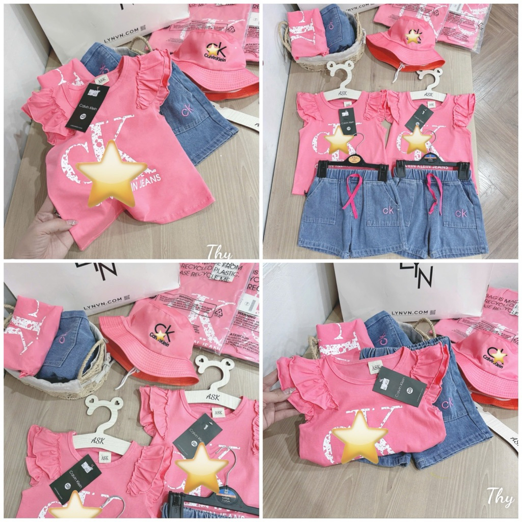 OOTD TERNO SHORT for girls 1-6yrs old made in vietnam 100%pure cotton ...