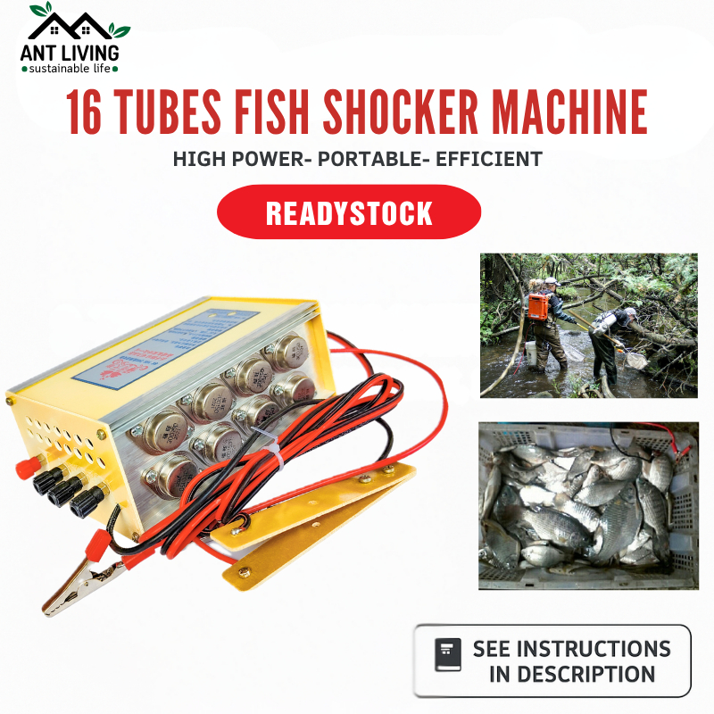 DC12V Ultrasonic Electric Fish Shocker Stunner Inverter High Power ...