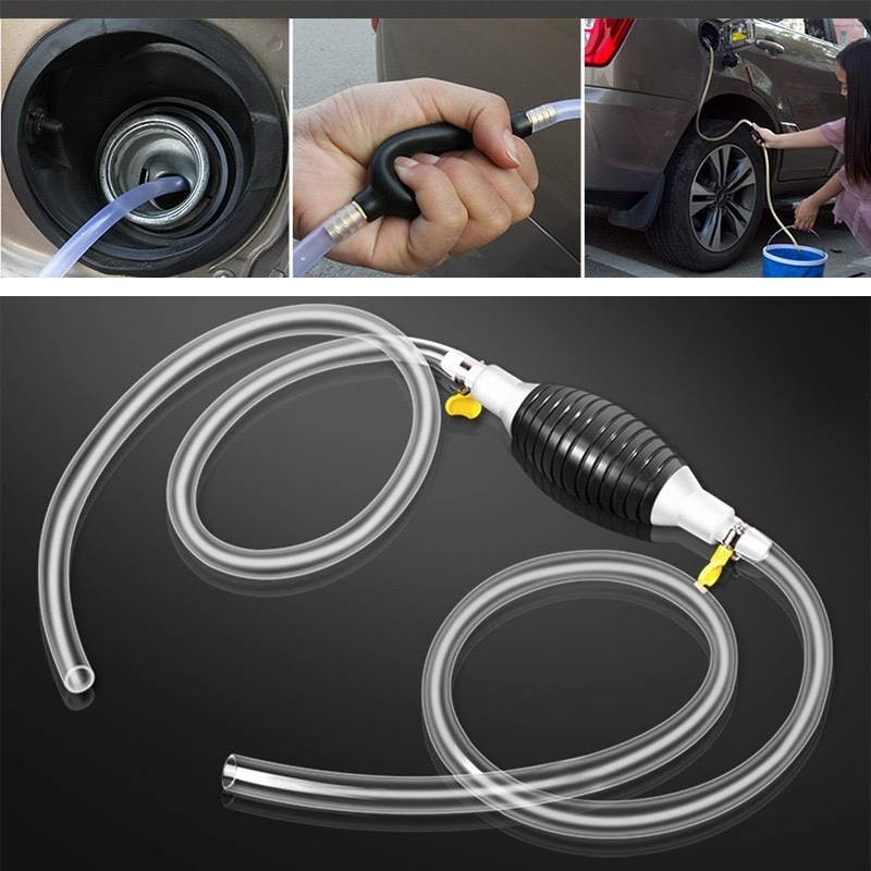 Manual Liquid Pump Tank Sucker Oil Transfer Petrol Diesel Liquid Pump ...