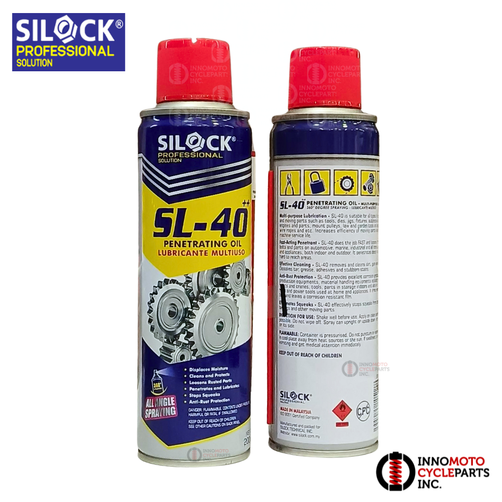 SILOCK Penetrating Oil SL-40 Multi Purpose Lubricant - Malaysia ...