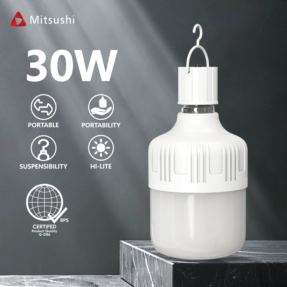 Mitsushi Emergency light Bulb 15W 20W 30W Portable Removable Bulb ...