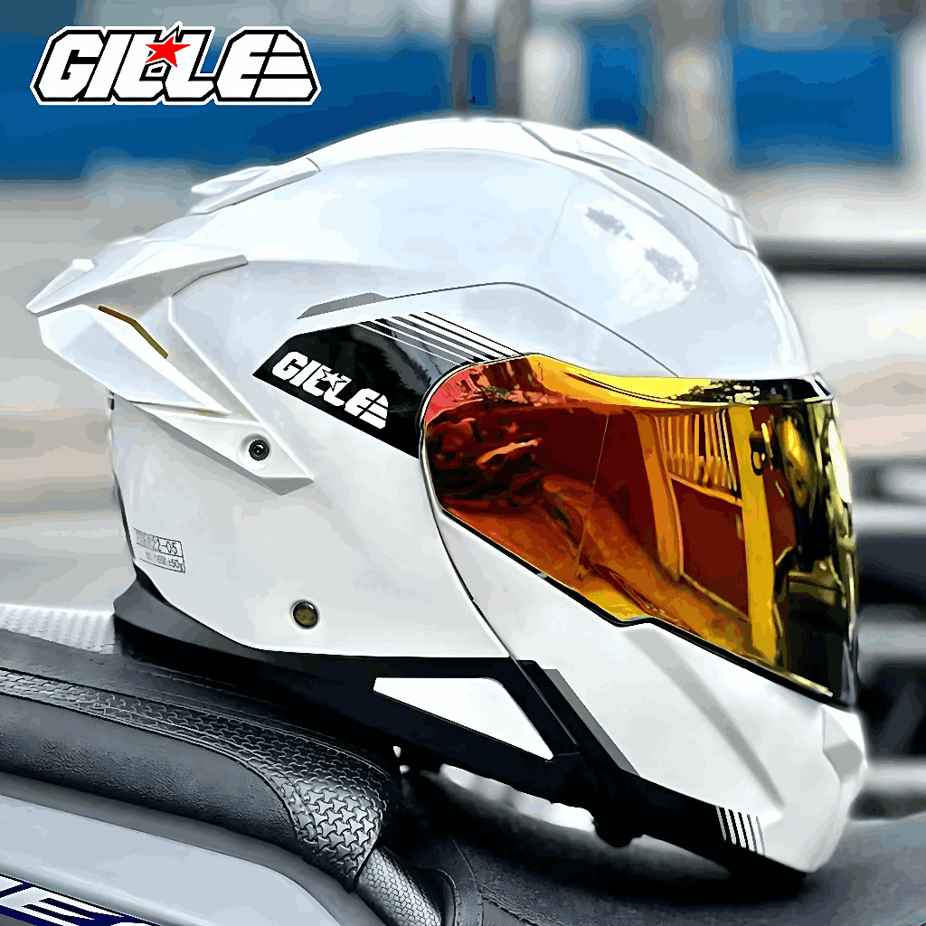 【𝑶𝑭𝑭𝑰𝑪𝑰𝑨𝑳】GILLE Orion Modular Dual Visor Helmet Full Face for Motorcycle Men Women Original AF10 ...