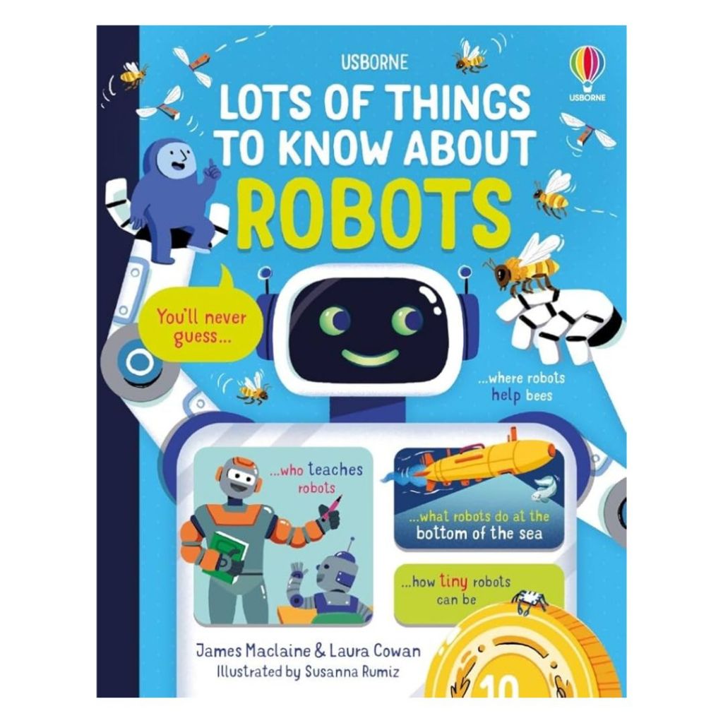 Usborne Lots of Things to Know About ROBOTS (brand new Hardcover ...