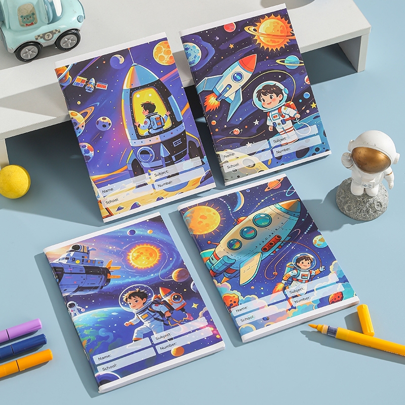 8 Pcs/set Writing Notebooks Grade 1/2/3 Cute Notebook School Supplies ...