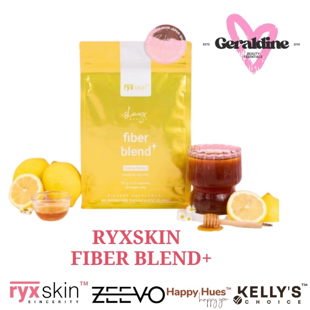 RYX FIBER BLEND Honey lemon (detox drinks) | Shopee Philippines