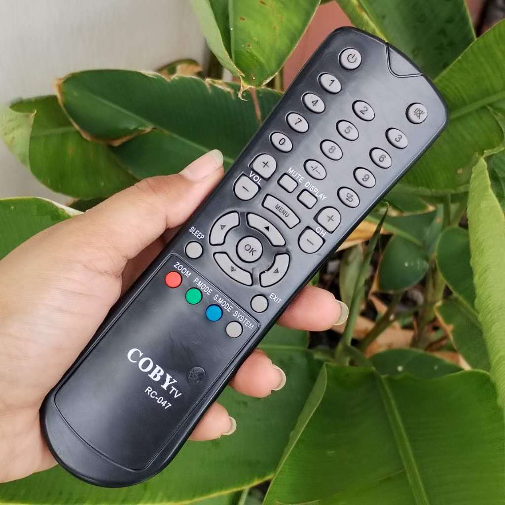 Coby RC-047 CRT TV Remote Control Replacement | Shopee Philippines