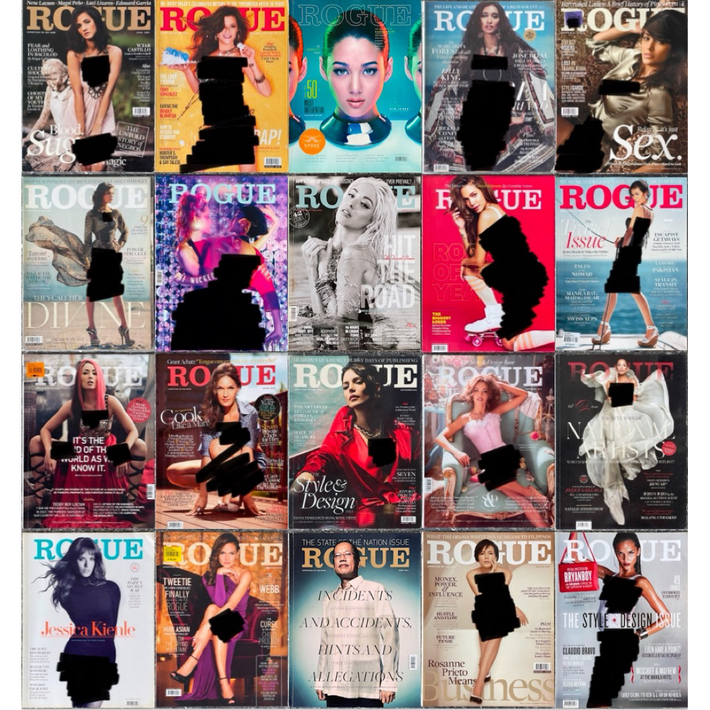 Men’s Magazines (Rogue) | Shopee Philippines