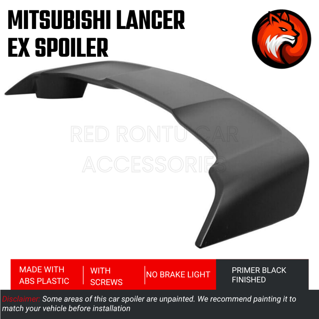 Mitsubishi Lancer EX Spoiler, exterior car accessories, car accessories ...