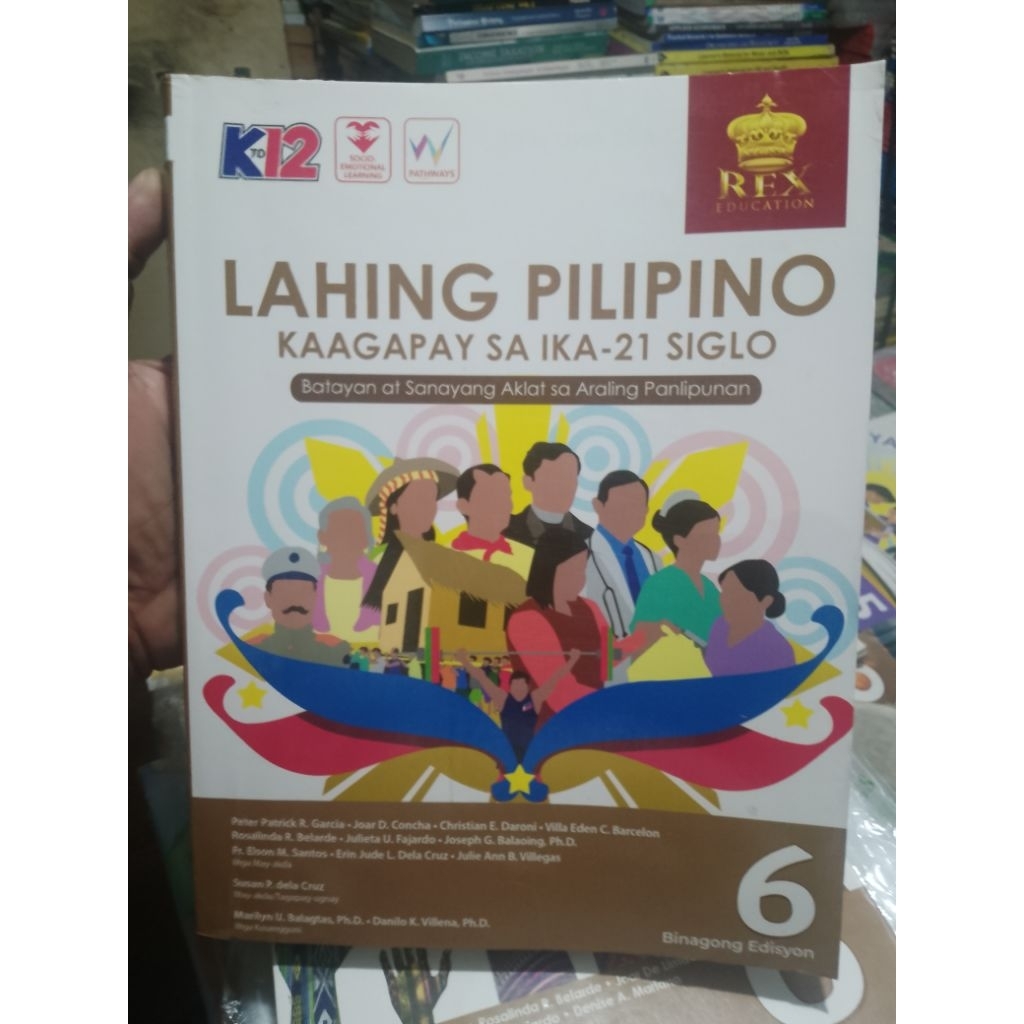 LAHING PILIPINO KAAGAPAY SA IKA-21 SIGLO grade 6 2023 edition (brandnew ...