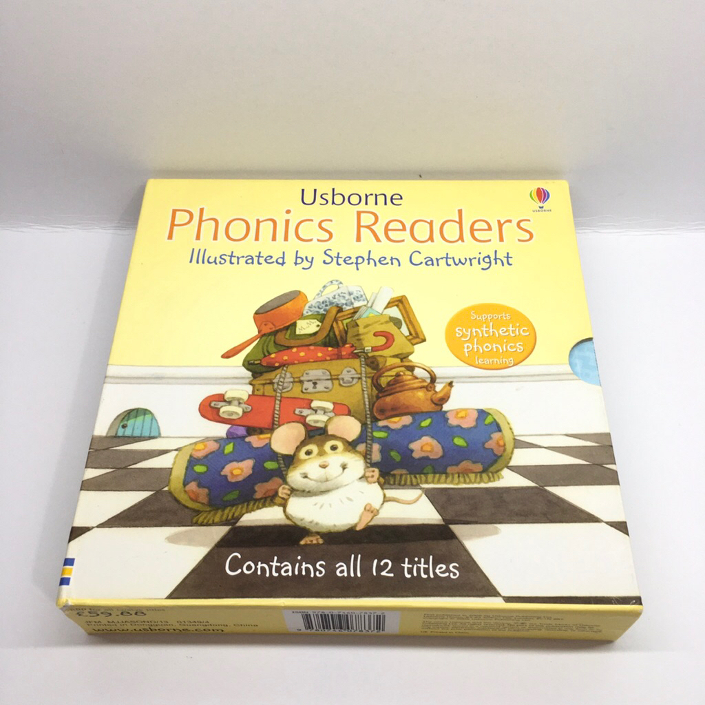 Usborne Phonics Readers ILlustrated By Stephen Cartwright Contains All ...