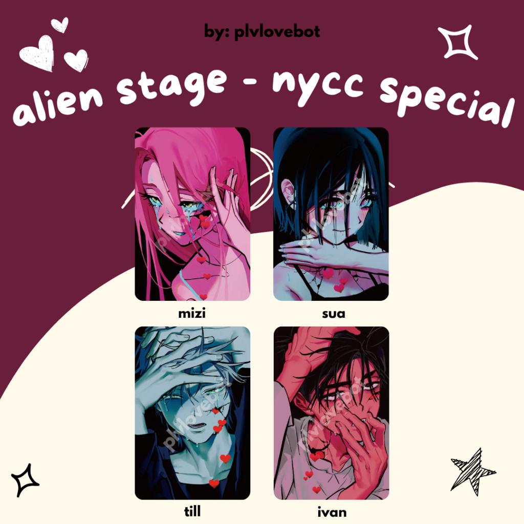 MINIMUM OF 3 | ALIEN STAGE PHOTOCARDS | Shopee Philippines