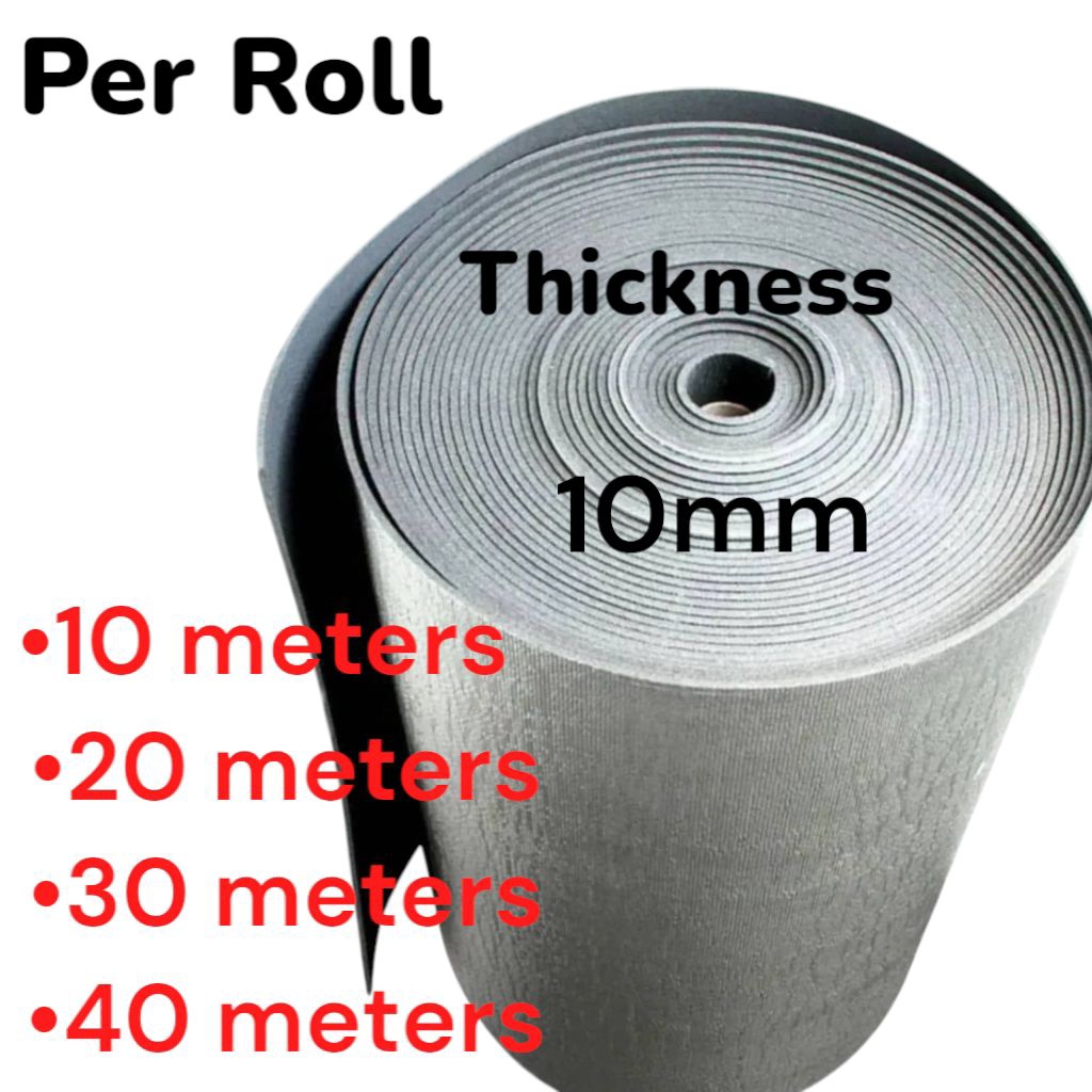 INSULATION Foam 10mm thickness Single Sided, Double Sided 105cm width ...
