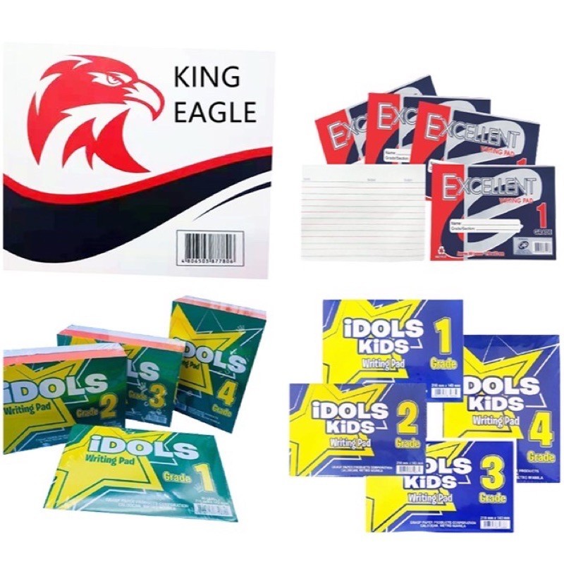 writing pad grade 1 grade 2 grade 3 grade 4 long pad yellow pad 10 pad ...