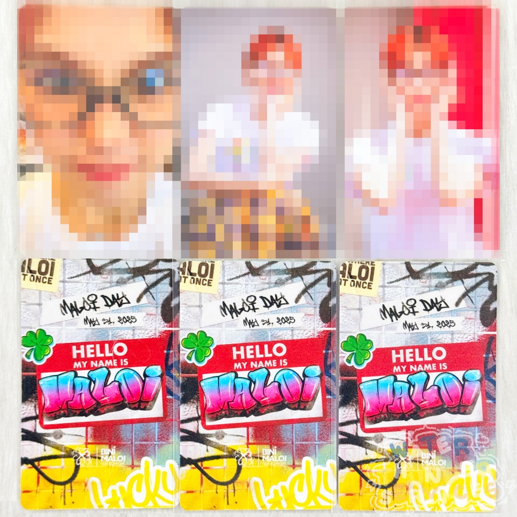 BINI Maloi Specs Unseen Unreleased Undisclosed Selfie Photocard Maloi ...