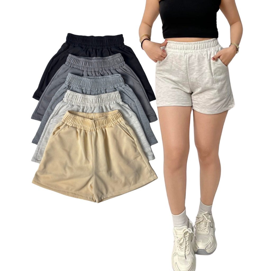 CALLIAH FASHION EVERYDAY COTTON SHORTS FOR WOMEN HIGH WAIST SOFT LOUNGE ...