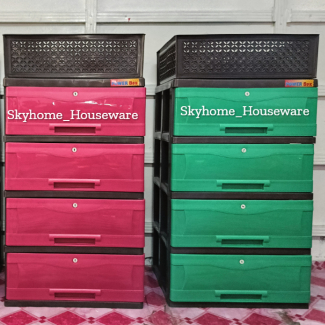 Power Box 4 Layer Drawer With Free Top Tray ( RANDOM COLOR ANY ...