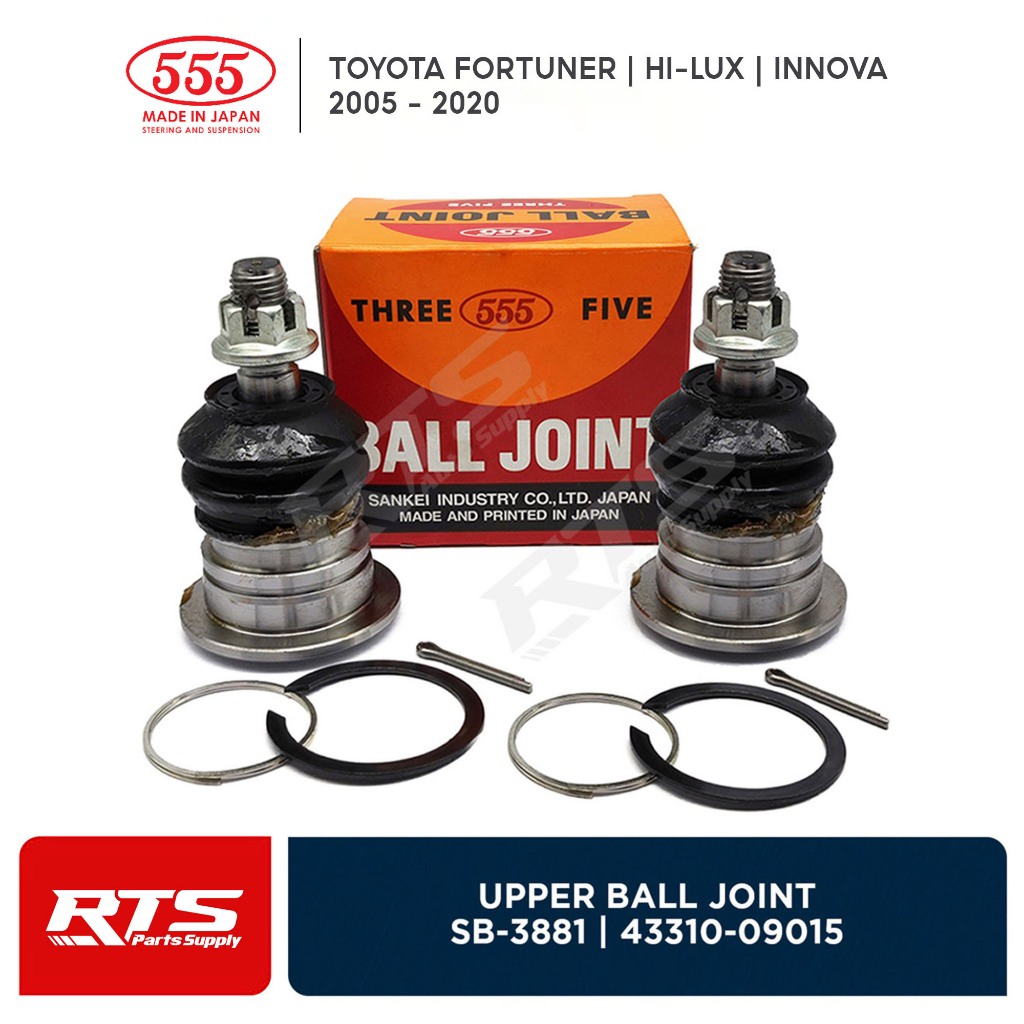 555 Sb-3881 Upper Ball Joint For Toyota Innova / Fortuner / Hilux 2005 ...