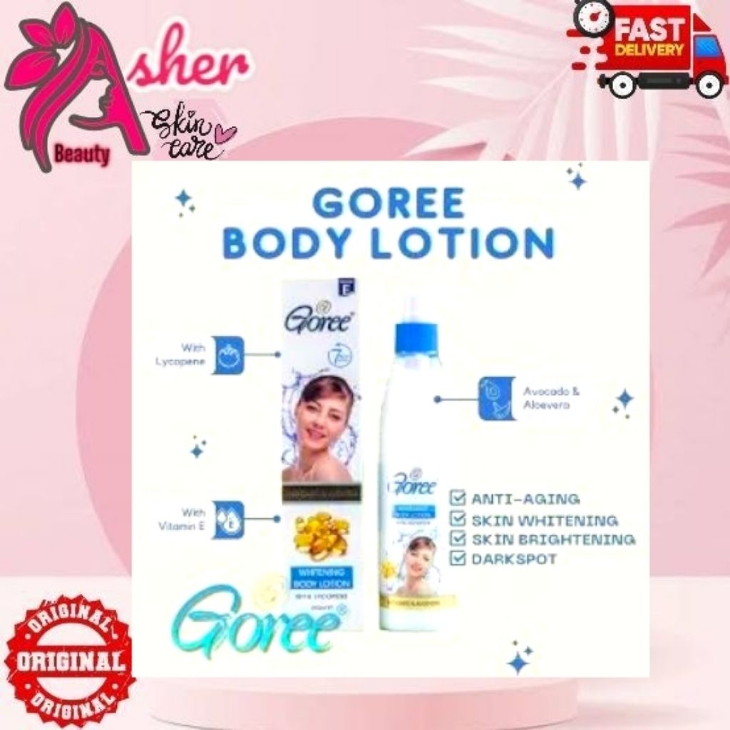 Goree Lotion Best whitening Original | Shopee Philippines