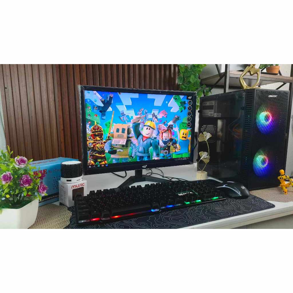 BRANDNEW Computer Set CPU Standard Casing-AMD Ryzen 3 3200G-8gb DDR4 ...