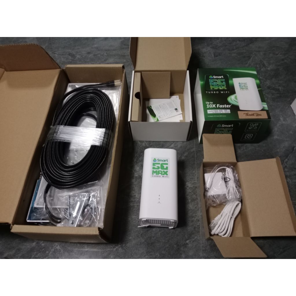 Smart 5g Max Wifi Modem + Outdoor Mimo Antenna | Shopee Philippines