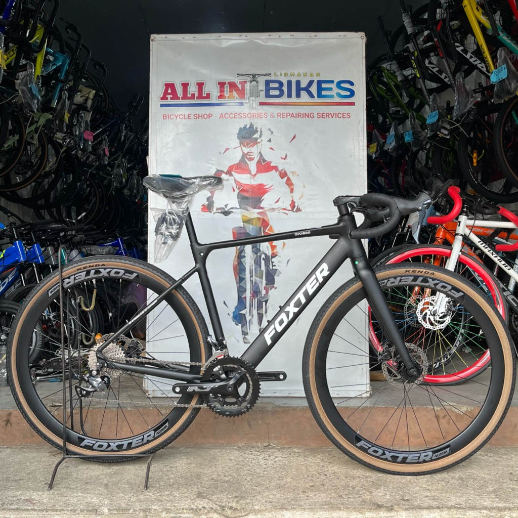 Foxter Laurus GX1800 Gravel Bikes Shimano Sora 2*9Speed With Freebies ...