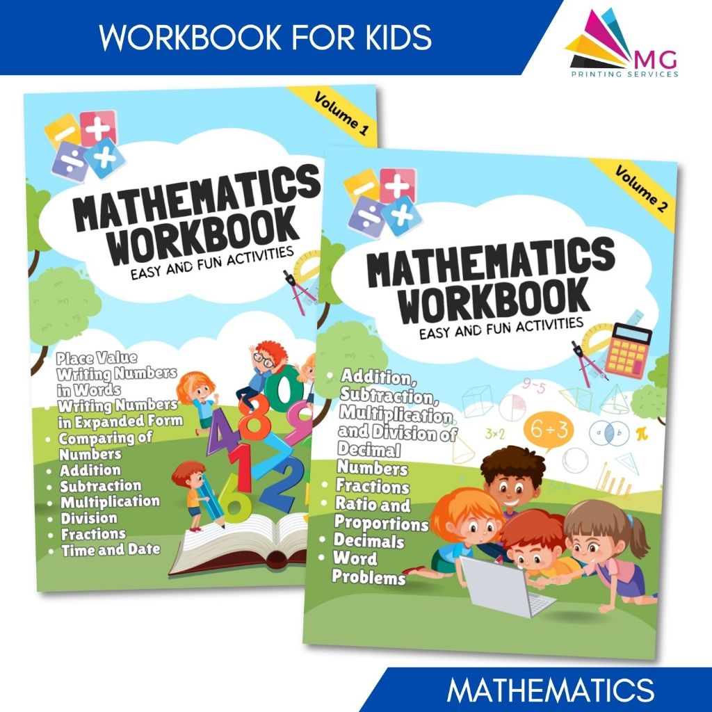 Mathematics Workbook - Easy and Fun Activities | Shopee Philippines